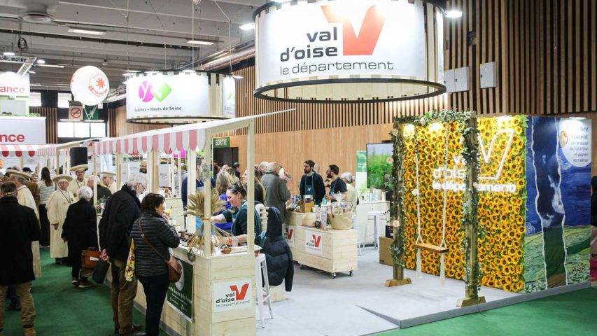 Salon international de l’Agriculture : sur le stand du Département ...