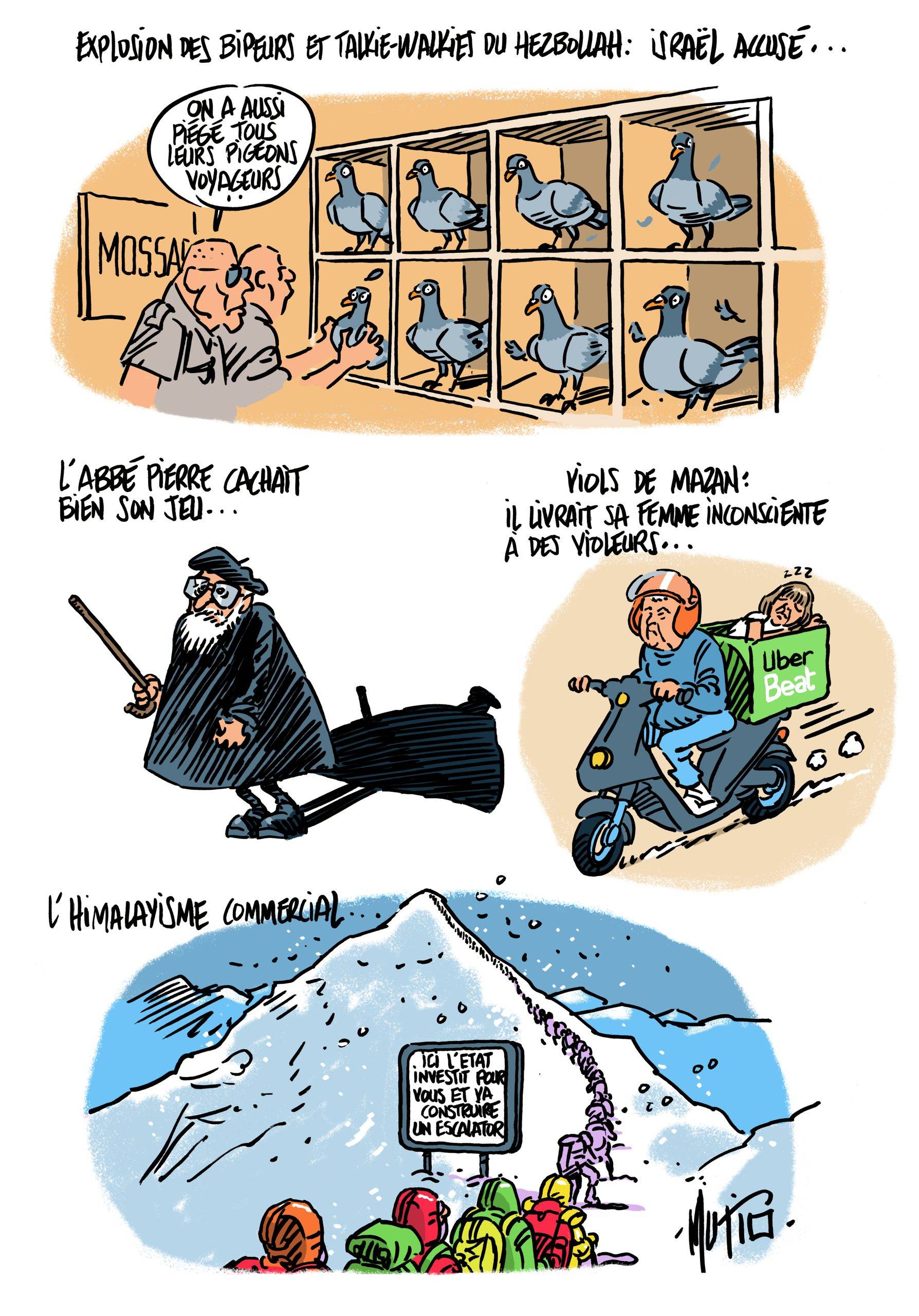 Israël, l'abbé Pierre, Mazan, himalayisme - liti.fr